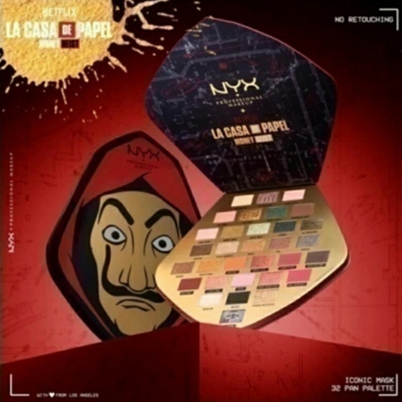 NYX | Makeup | Nyx Netflix La Casa De Papel Money Heist Eyeshadow ...